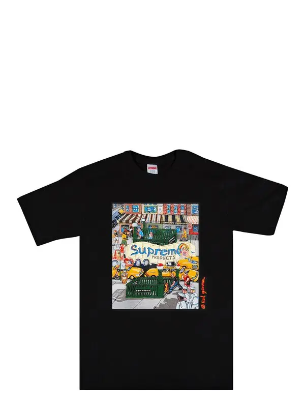 Supreme Manhattan Tee - Black