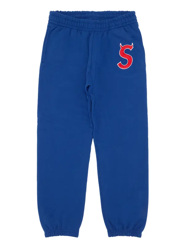 Supreme S Logo Sweatpant - Blue