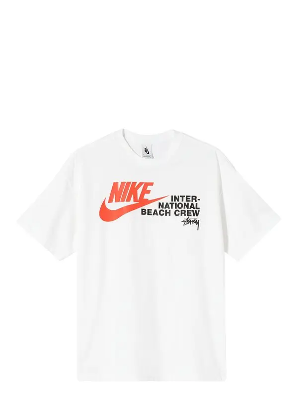 Nike X Stussy International Beach Crew Tee - White