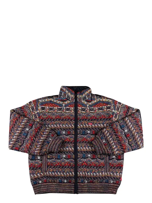 Supreme X Missoni Reversible Knit Jacket - Blue