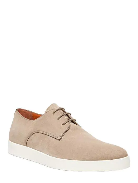 Santoni Dilate Leather Derby Sneakers - Light Brown
