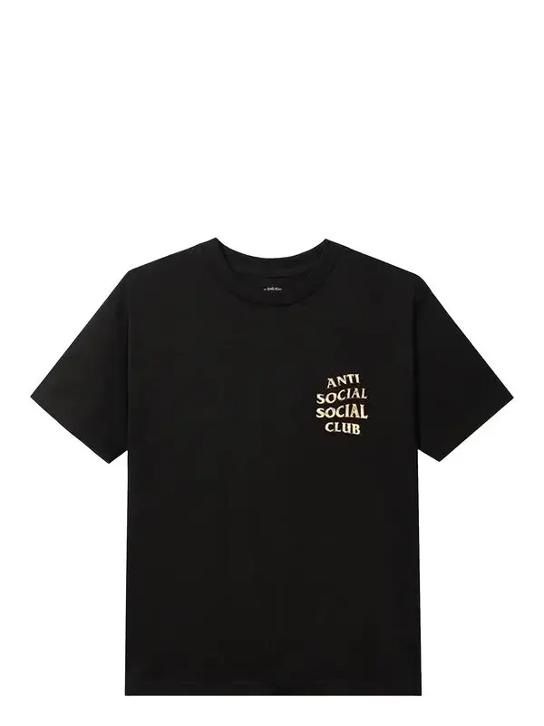 ANTI SOCIAL SOCIAL CLUB Goldy Tee - Black