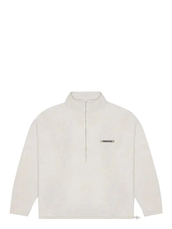 Fear Of God Polar Fleece Half Zip Pullover - Cream