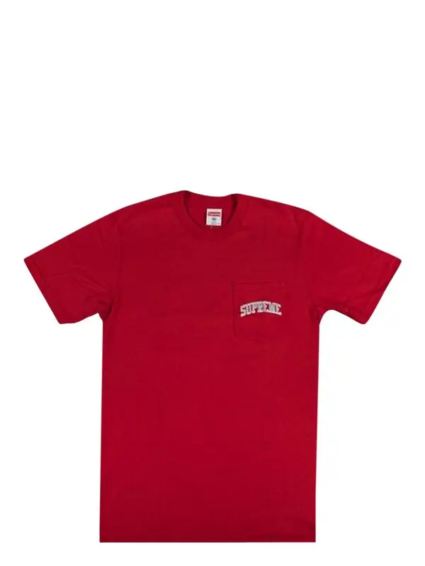 Supreme X Nfl Raiders '47 Pocket T-shirt - Red