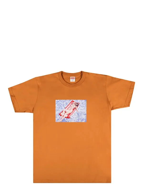 Supreme Float Tee 'burnt - Orange