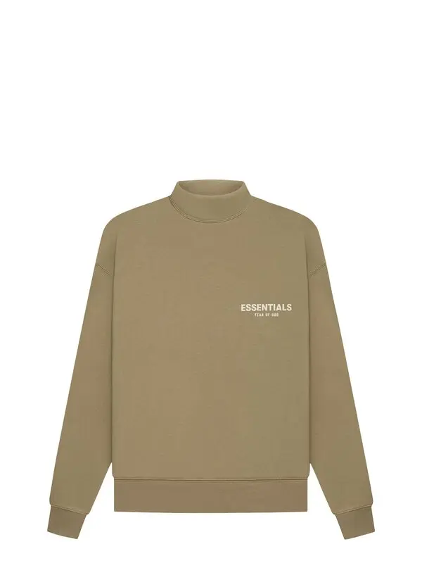 Fear Of God Essentials Mockneck - Green
