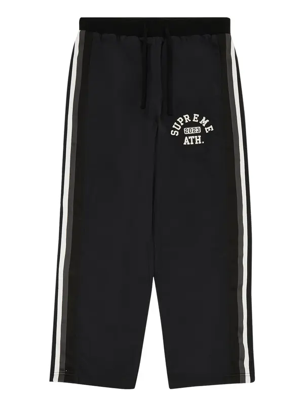 Supreme Appliqué Track Pant - Black