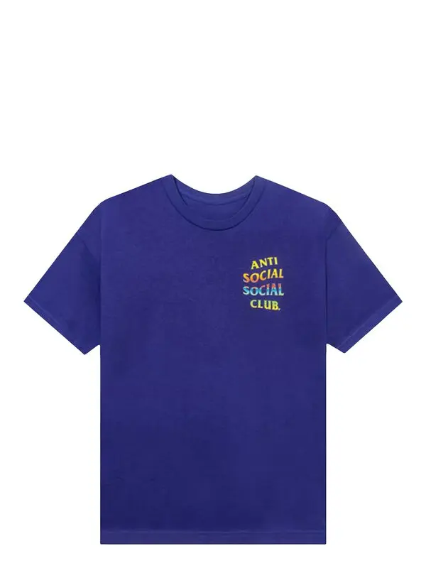 ANTI SOCIAL SOCIAL CLUB Thermal Internal T-shirt - Purple