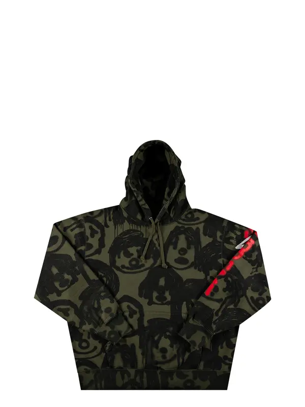 Supreme X Yohji Yamamoto Hooded Sweatshirt - Green