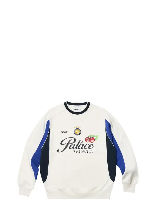 PALACE Massimo Forza Crew - White