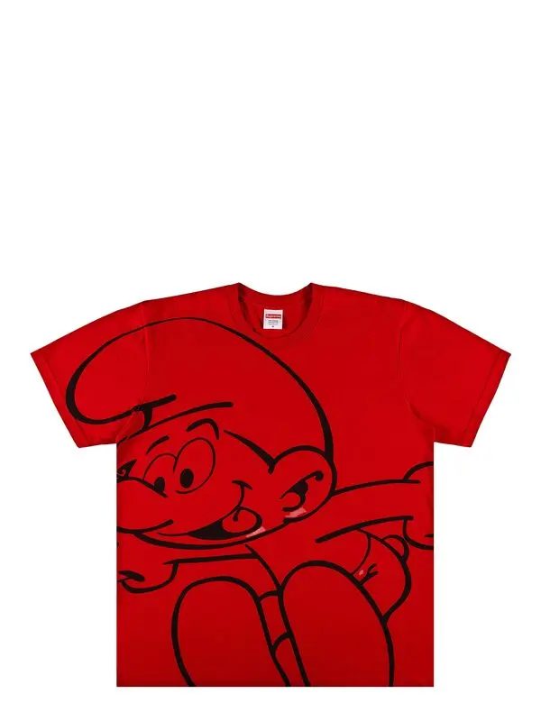 Supreme X Smurfs Tee - Red