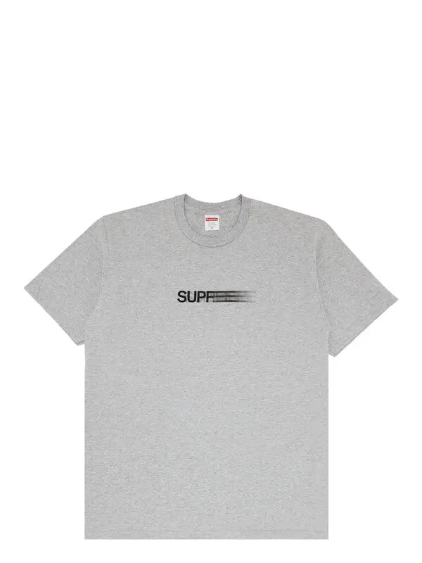 Supreme Motion Logo Tee 'heather - Grey