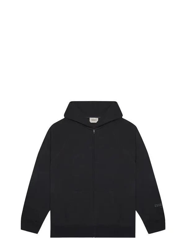 Fear Of God Full Zip Hoodie - Black