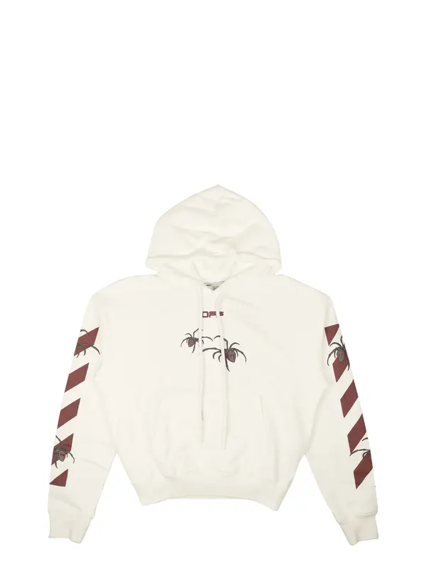 Off-White Arachno Arrow Over Hoodie - White