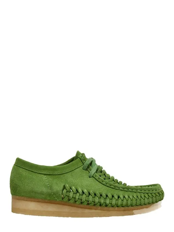 Clarks Supreme X Woven Wallabee - Green