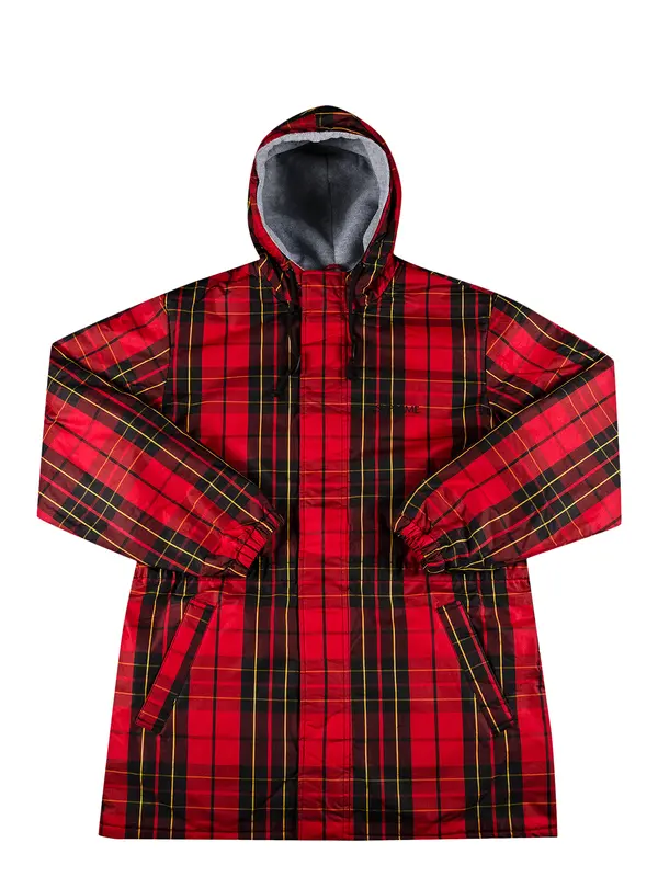 Supreme X Polartec Lined Sidline Parka - Red