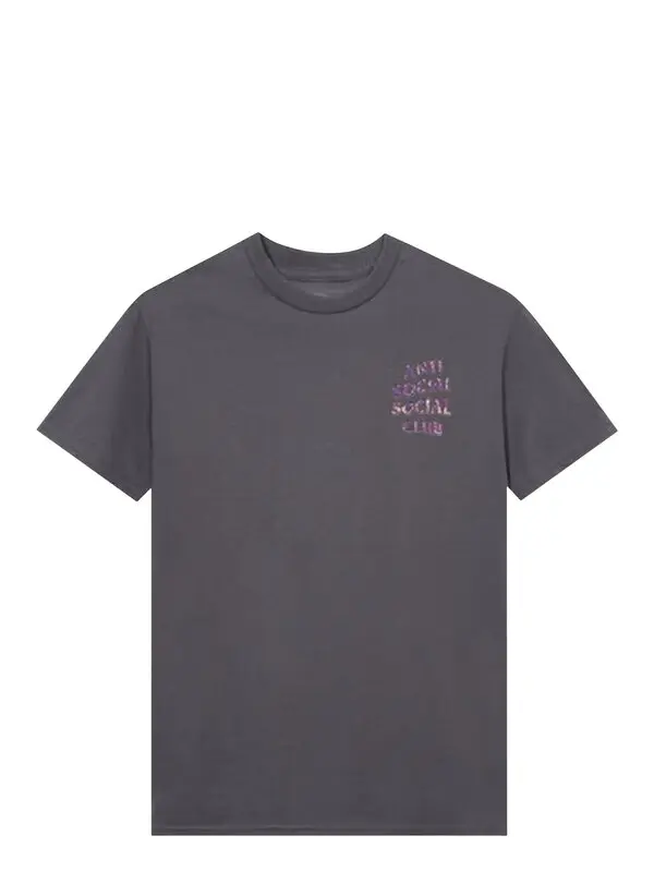ANTI SOCIAL SOCIAL CLUB Layer Lock Dark Tee - Grey