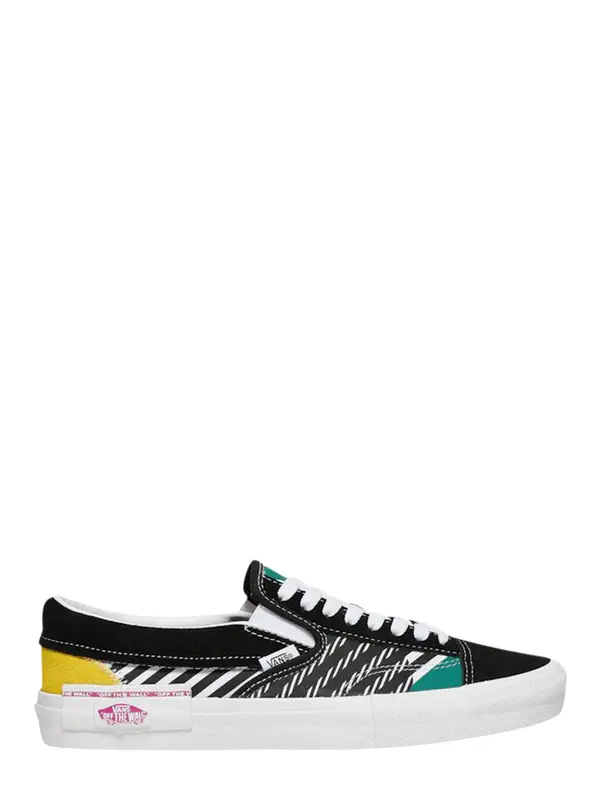 VANS Slip-on Cap Juxtapoze Sneakers - Black