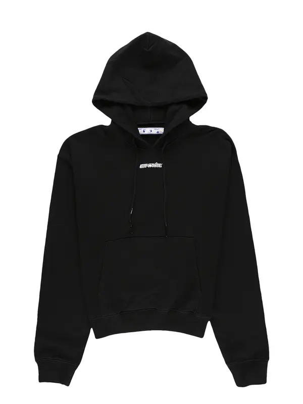 Off-White Marker Over Hoodie - Black