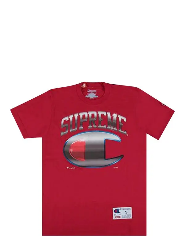 Supreme Champion Chrome Short-sleeve Top - Red