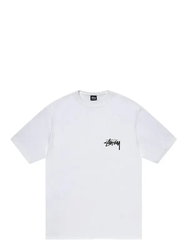 StÜssy Diced Out Tee - White