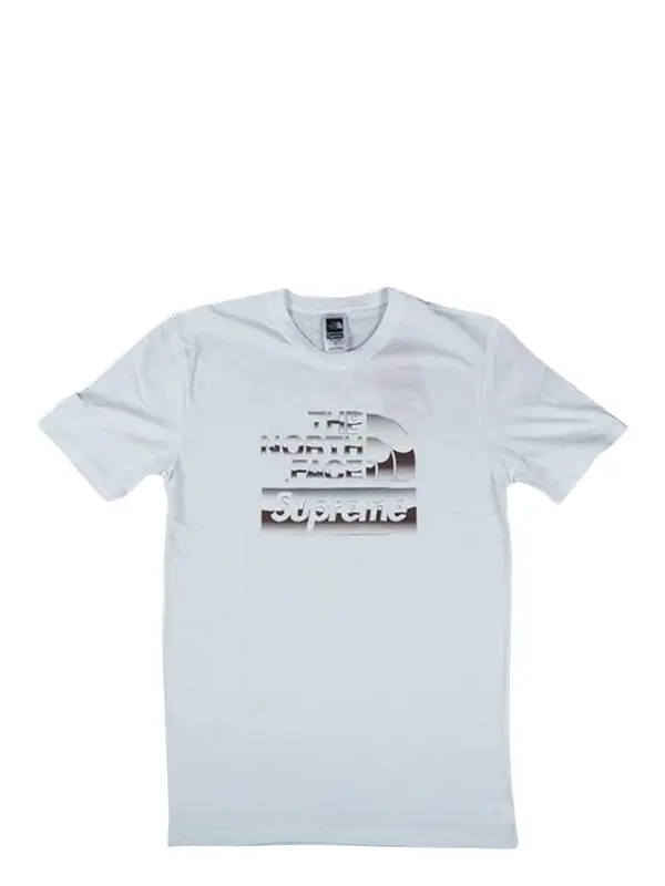 Supreme X The North Face Metallic Logo T-shirt - White