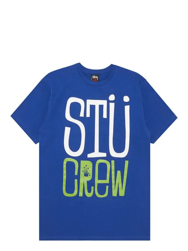 StÜssy Stu Crew Tee - Blue