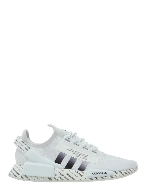 Adidas Nmd_r1 V2 'script' Sneakers - White