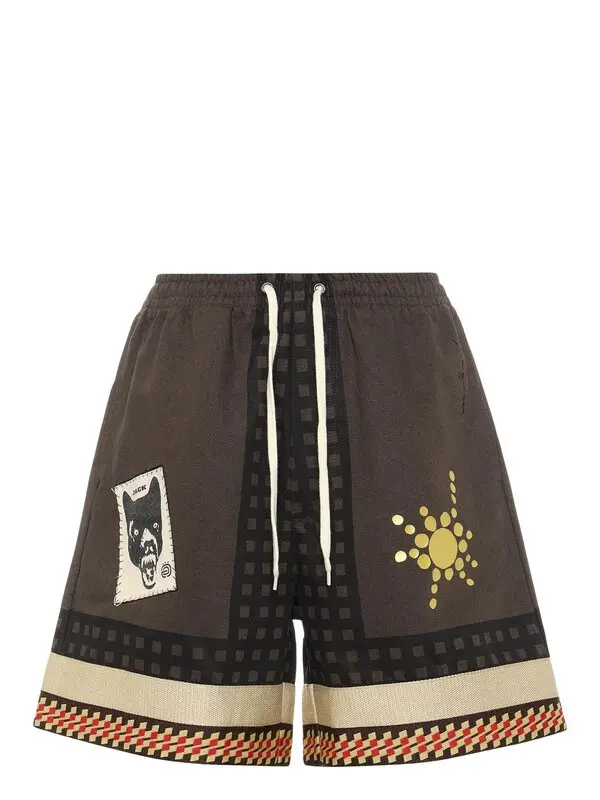CACTUS JACK BY TRAVIS SCOTT Cactus Jack Wolf Short - Brown
