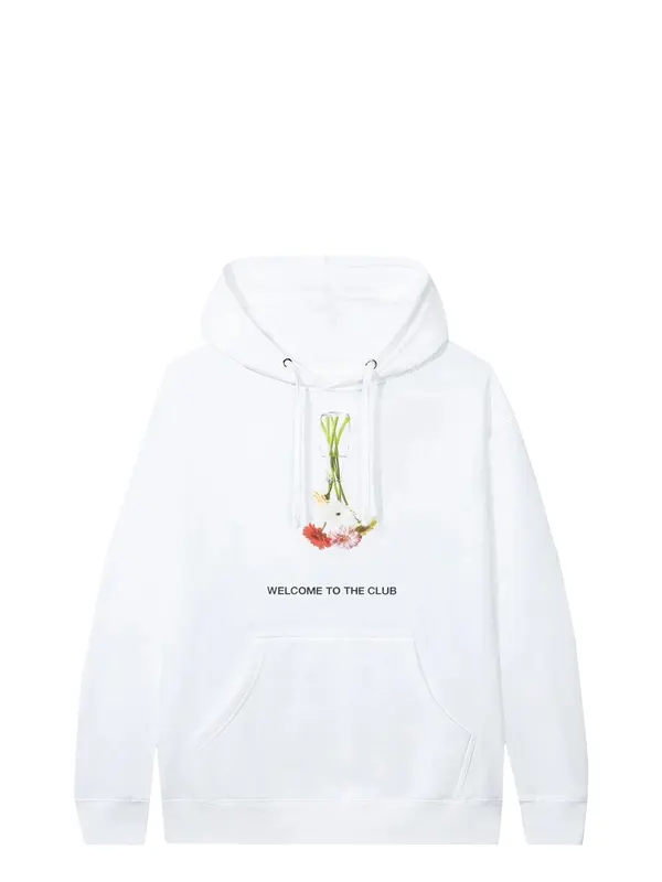 ANTI SOCIAL SOCIAL CLUB Hello Goodbye Hoodie - White