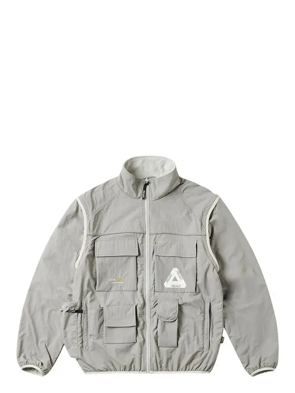 PALACE Cordura Rs Zip Off Jacket - Grey