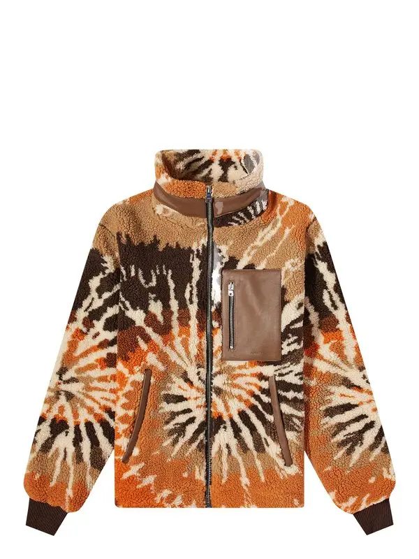 Amiri Tie Dye Track Jacket - Orange