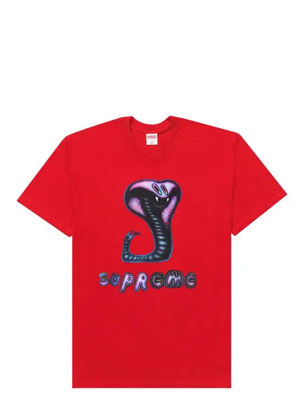 Supreme Snake Tee - Red
