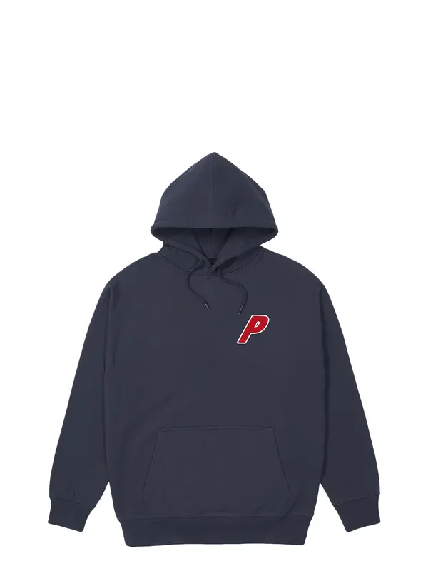 PALACE Tri-chenille Hood - Blue