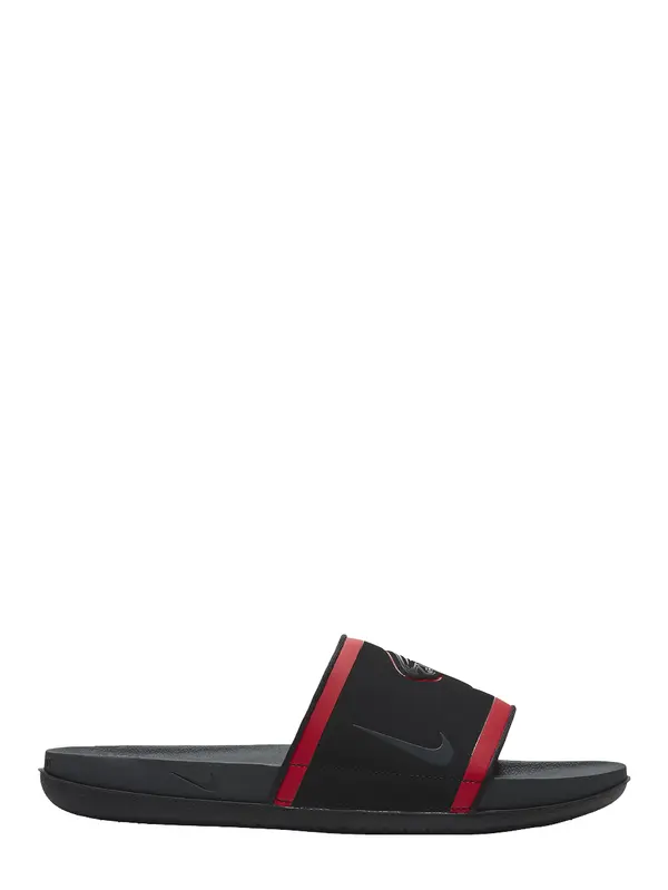 Nike Nfl X Offcourt 'atlanta Falcons' Slide - Black