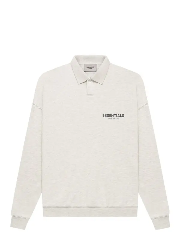 Fear Of God Long-sleeve Polo - Cream