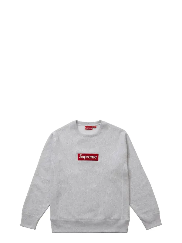 Supreme Box Logo Crewneck - Grey