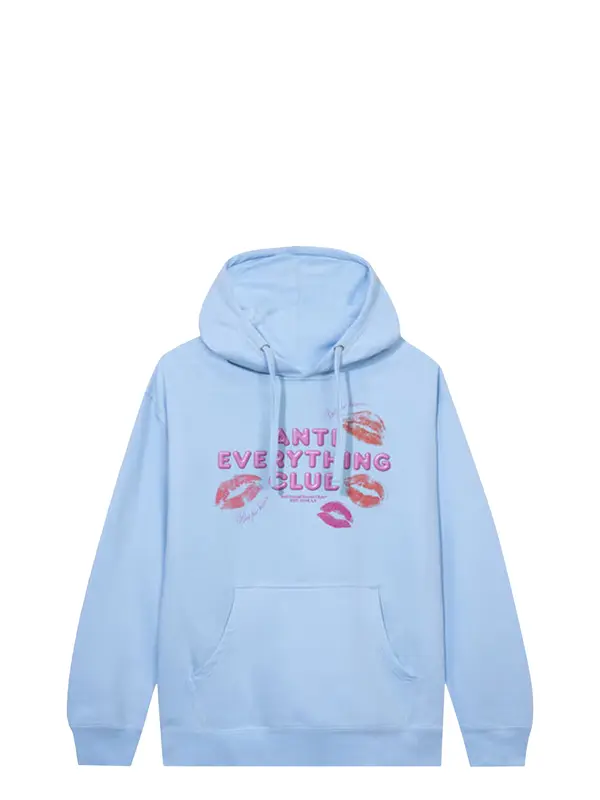 ANTI SOCIAL SOCIAL CLUB Anti Everything Club <3 Hoodie - Blue