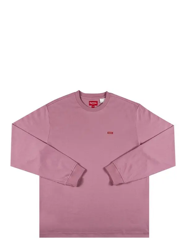 Supreme Small Box Long-sleeve Tee - Pink