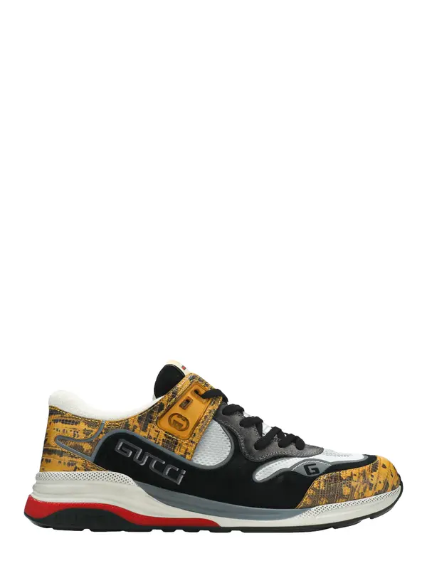 Gucci Ultrapace Tejus Printed Sneakers - Yellow