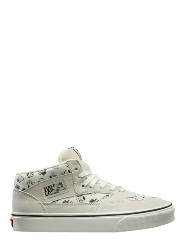 VANS X Peanuts Half Cab 'snoopy Family' Sneakers - Cream