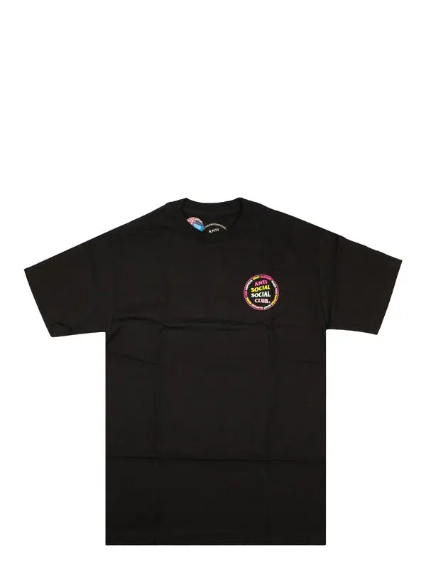 ANTI SOCIAL SOCIAL CLUB What Happens T-shirt - Black