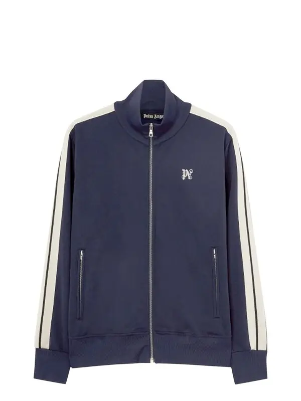 Palm Angels Monogram Classic Track Jacket - Blue