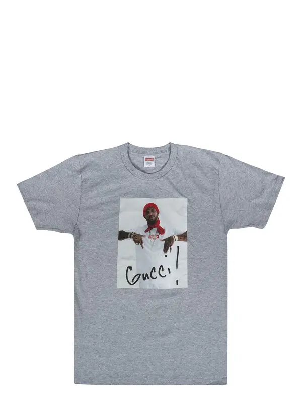 Supreme Gucci Mane T-shirt - Grey