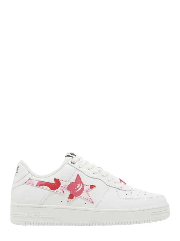 BAPE Bapesta Abc Camo Sneakers 2022 - White