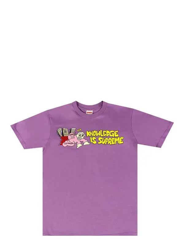 Supreme Knowledge Tee - Purple