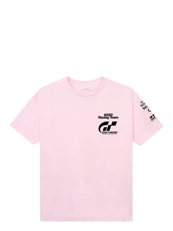 ANTI SOCIAL SOCIAL CLUB X Gran Turismo Logo Tee - Pink