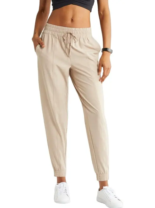 Zella All Day Every Day Joggers - Tan Thread