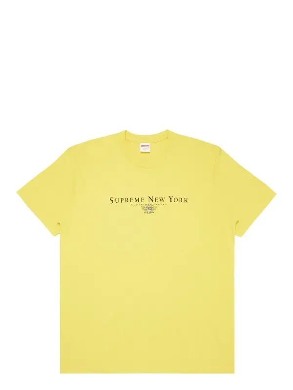 Supreme Tradition Tee - Yellow