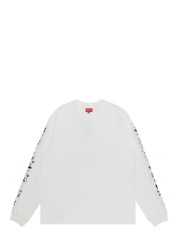 Supreme Aoi Icons Long-sleeve Top - White